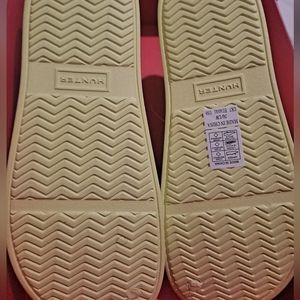 Hunter | Shoes | Hunter Inout Bloom Algae Foam Zesty Yellow Clog | Poshmark